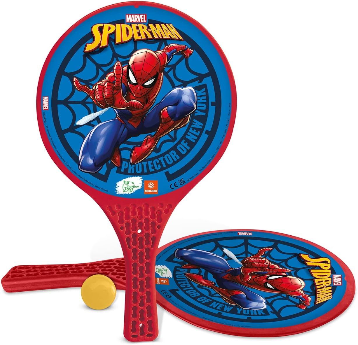 Buy Mondo Paddle Bat Set Spiderman Online at Best Price in UAE | Marah Kids