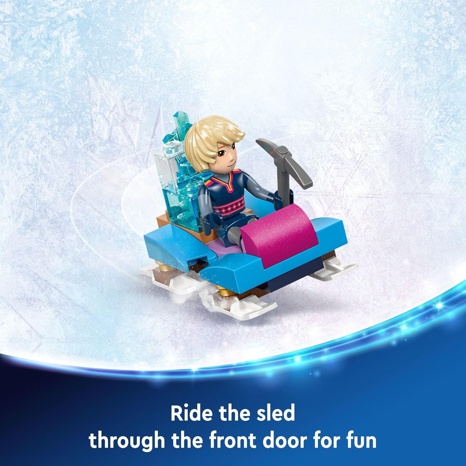 Buy LEGO Disney Frozen Elsa’s Ice Palace Building Set for Kids 43244 ...