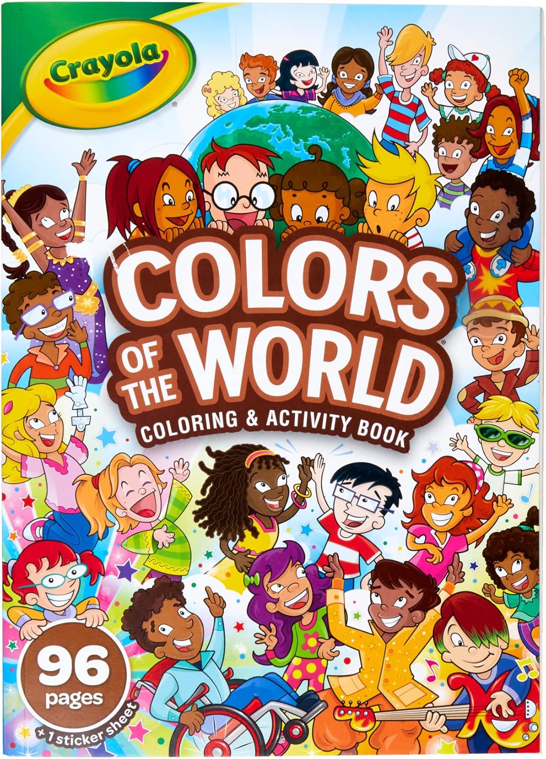 Buy Crayola Colors of the World Coloring Book, 96 Pages Online at Best ...