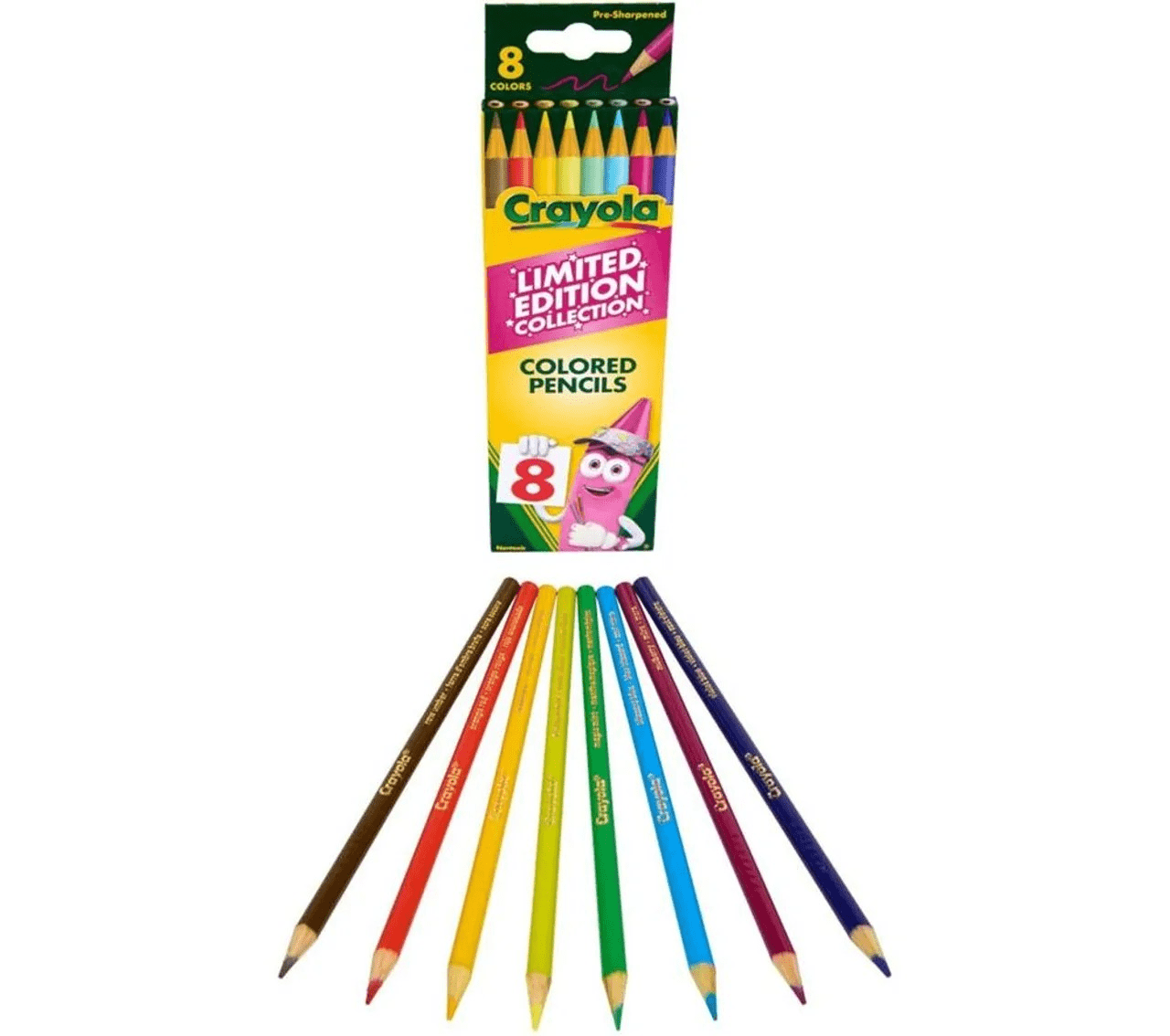 Buy Crayola Limited Edition Colors Colored Pencils, 8 Count, Retired ...